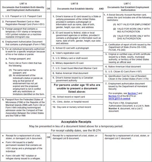IV Section 2 Of I 9 Form Office Of Human Resources IV Section 2 Of I 9 Form Office Of Human Resources