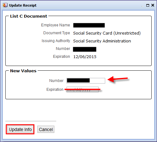 VII. Receipts | Office of Human Resources